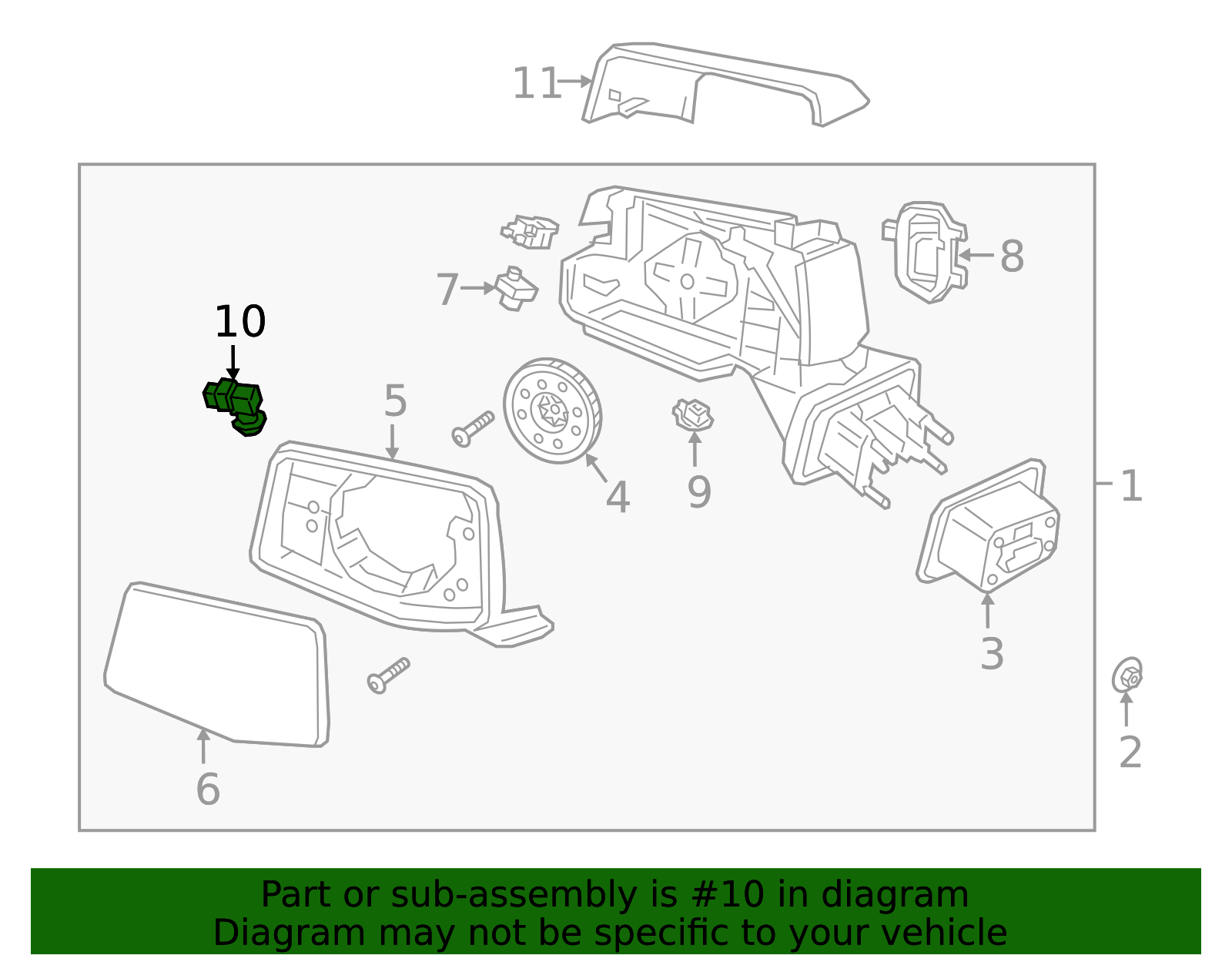 2014-2025 GM Ambient Air Temperature Sensor 13583411 | OEM Parts Online