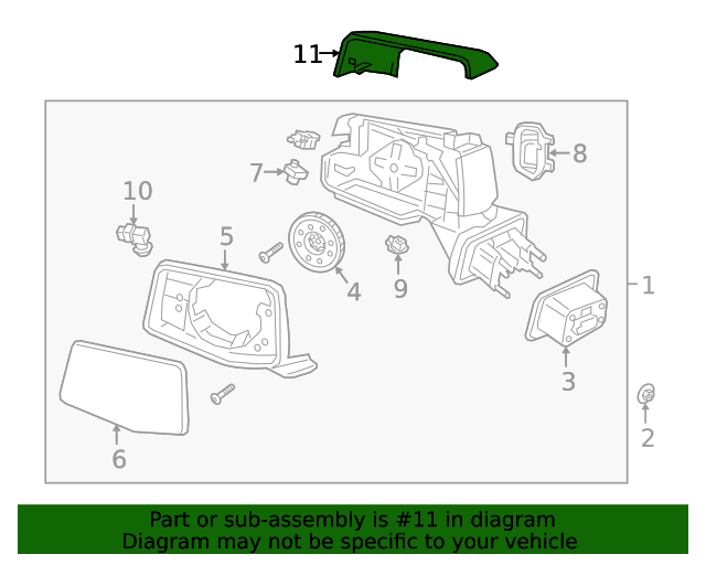 2019-2023 GM GM 84732186 Cover | GM Outlet
