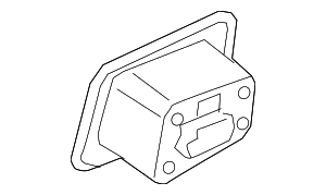 2019-2023 GMC Driver Side Outside Rearview Mirror Gasket 84309717 ...