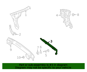 213-885-75-02 - Bumper Impact Absorber 2021-2023 Mercedes-Benz E 450 ...