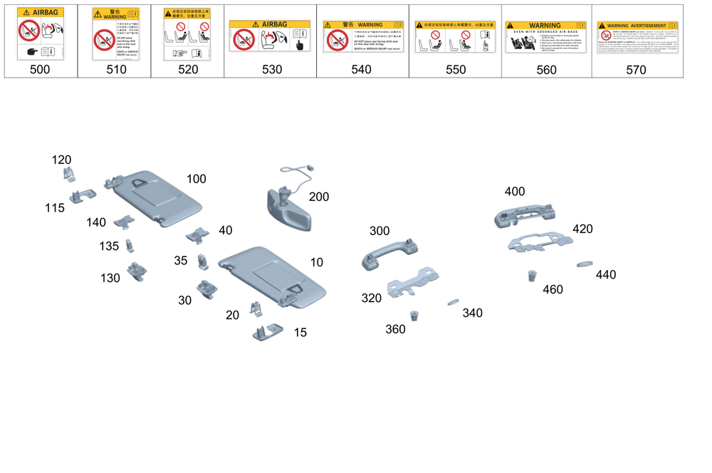214-815-20-00 - Console 2024-2025 Mercedes-Benz E350 | Mercedes-Benz ...