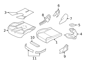 2018-2022 Land Rover Range Rover Temperature Controlled Seat Blower ...