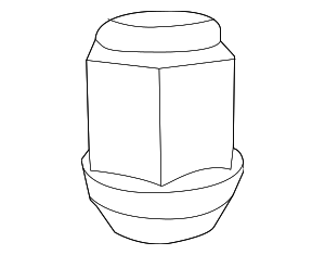 1984-2025 Mopar Wheel Nut 06509769AA | Mopar Parts Canada