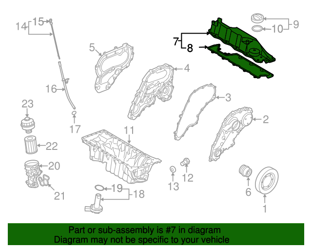 2007-2015 Volvo Valve Cover 31319642 | TascaParts.com
