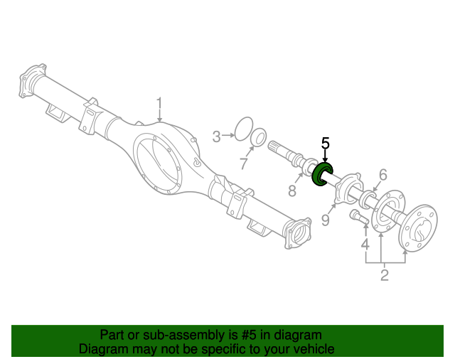 MB664447 - Bearing 1985-2004 Mitsubishi | Mitsubishi Direct Parts