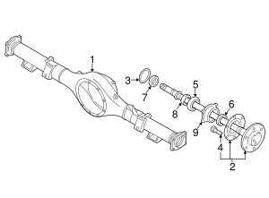 1985-2004 Mitsubishi Bearing MB664447 | Mitsubishi Parts Warehouse ...