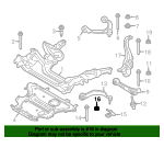 7146875114 - 2009-2025 BMW Hex Nut With Flange 889520 (07-14-6-875-114 ...