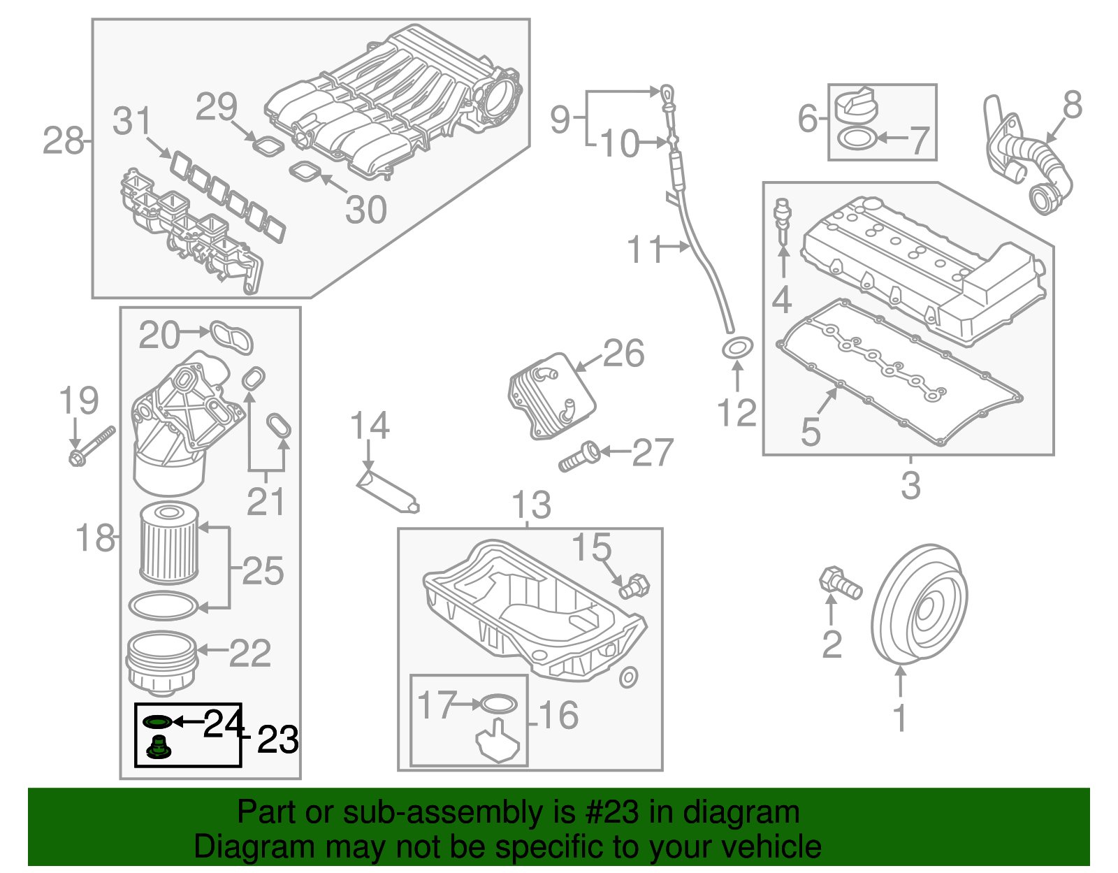 2012-2023 Volkswagen Plug WHT-005-237 | VW Direct Auto Parts