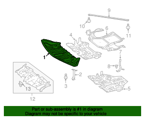 207-524-09-30 - Front Deflector 2010-2017 Mercedes-Benz | Mercedes-Benz ...