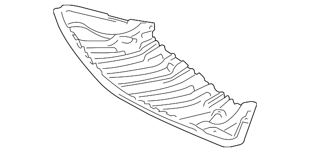 207-524-09-30 - Front Deflector 2010-2017 Mercedes-Benz | Mercedes-Benz ...