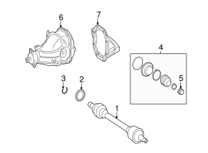 2005-2023 Mercedes-Benz Snap Ring 203-994-20-35 | MB Parts Center