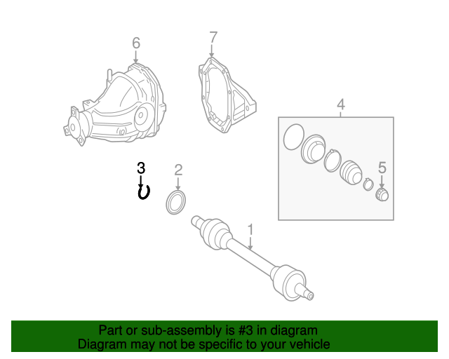 203-994-20-35 - Snap Ring - 2005-2024 Mercedes-Benz | BuyMercedesPartsNow