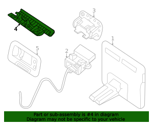 205-919-47-00 - Adapter Lower Bracket 2019-2023 Mercedes-Benz ...