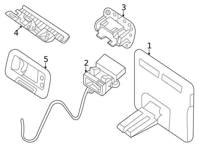 205-919-47-00 - Adapter Lower Bracket 2019-2023 Mercedes-Benz ...