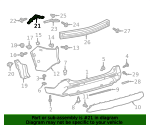 2019-2023 Toyota Side Support 52155-0R070 | Toyota Parts