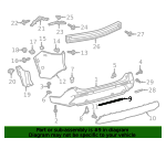 52151-0R010 - Stiffener - 2019 Toyota RAV4 | OEM Genuine Toyota Parts