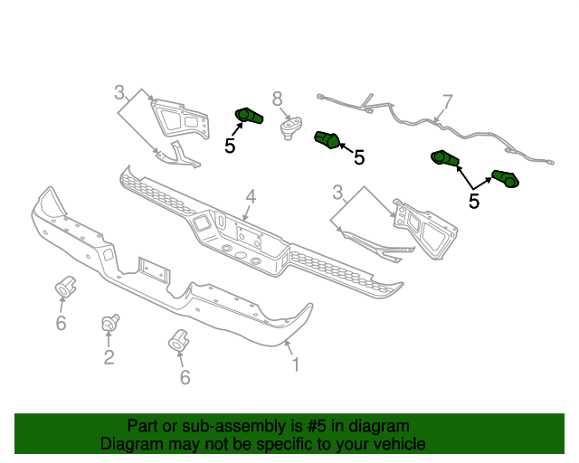 2009-2023 Mopar Sensor 1EW63TZZAA | Mopar Parts Canada