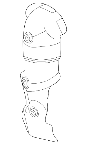 2020-2024 GM Exhaust Gas Recirculation Pipe Shield 12708880 ...