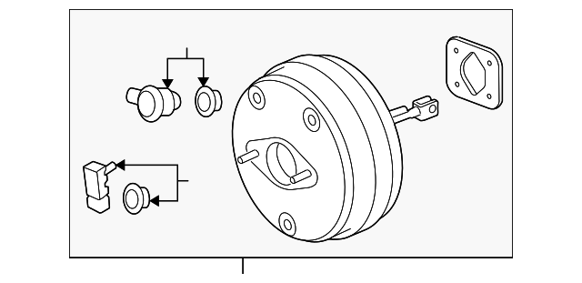 84635614 - Power Brake Booster 2010-2017 GM | AutoNationParts.com