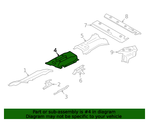 Genuine BMW 51-48-7-424-924 | Heat Shield | FREE Shipping on Most ...
