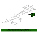 51487424938 - 2019-2021 BMW Heat Shield Bracket (51-48-7-424-938) | BMW ...