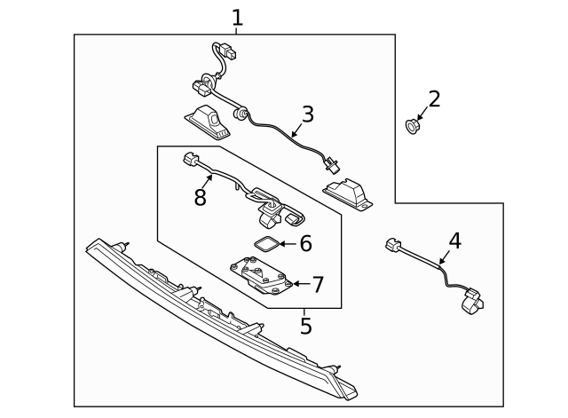 2019-2021 Kia Forte Lamp Assembly 92409-M7200 | TascaParts.com