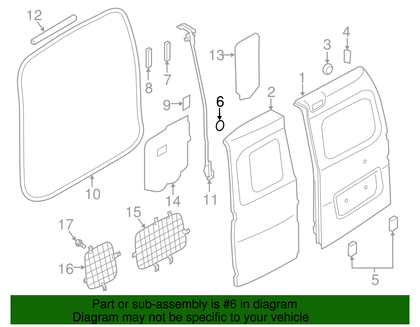 Door Shell Hole Cover | Melloy Nissan Parts