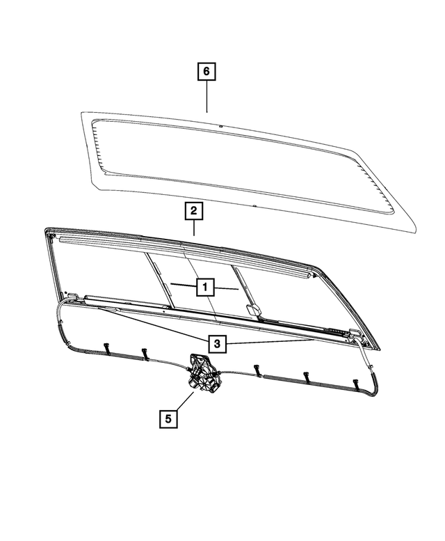 2019 Ram 1500 Backlite 68303344AB | Mopar eStore