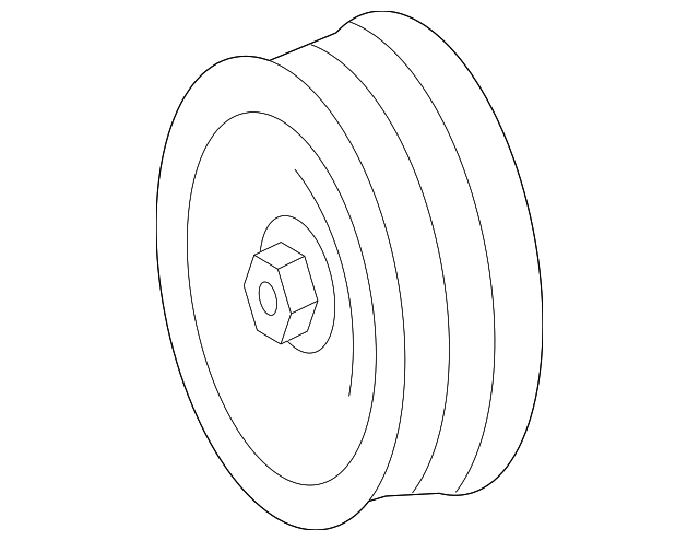 2011-2020 Mercedes-Benz Guide Pulley 278-202-05-19 | Mercedes-Benz Parts