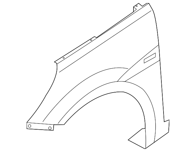 2012-2017 Hyundai Accent Fender 66321-1R350 | OEM Parts Online