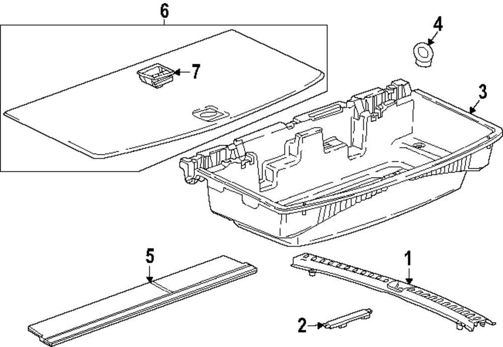 2024-2025 GM Cover Panel 84885458 | QuirkParts