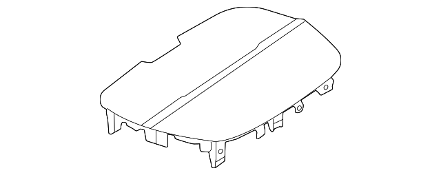 247-680-26-00-9051 - Center Cover 2020-2021 Mercedes-Benz GLB 250 ...