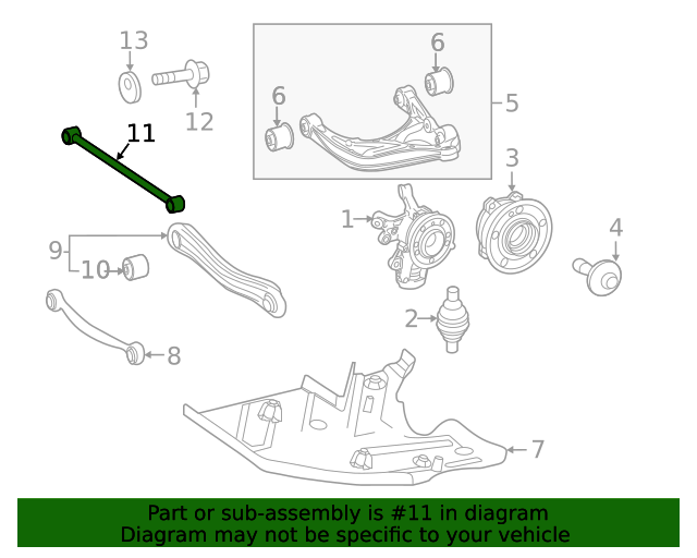 167-350-25-00 - Tie Rod 2020-2024 Mercedes-Benz | Mercedes-Benz USA Parts