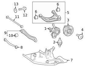 2020-2023 Mercedes-Benz Suspension Knuckle 167-357-21-00 ...