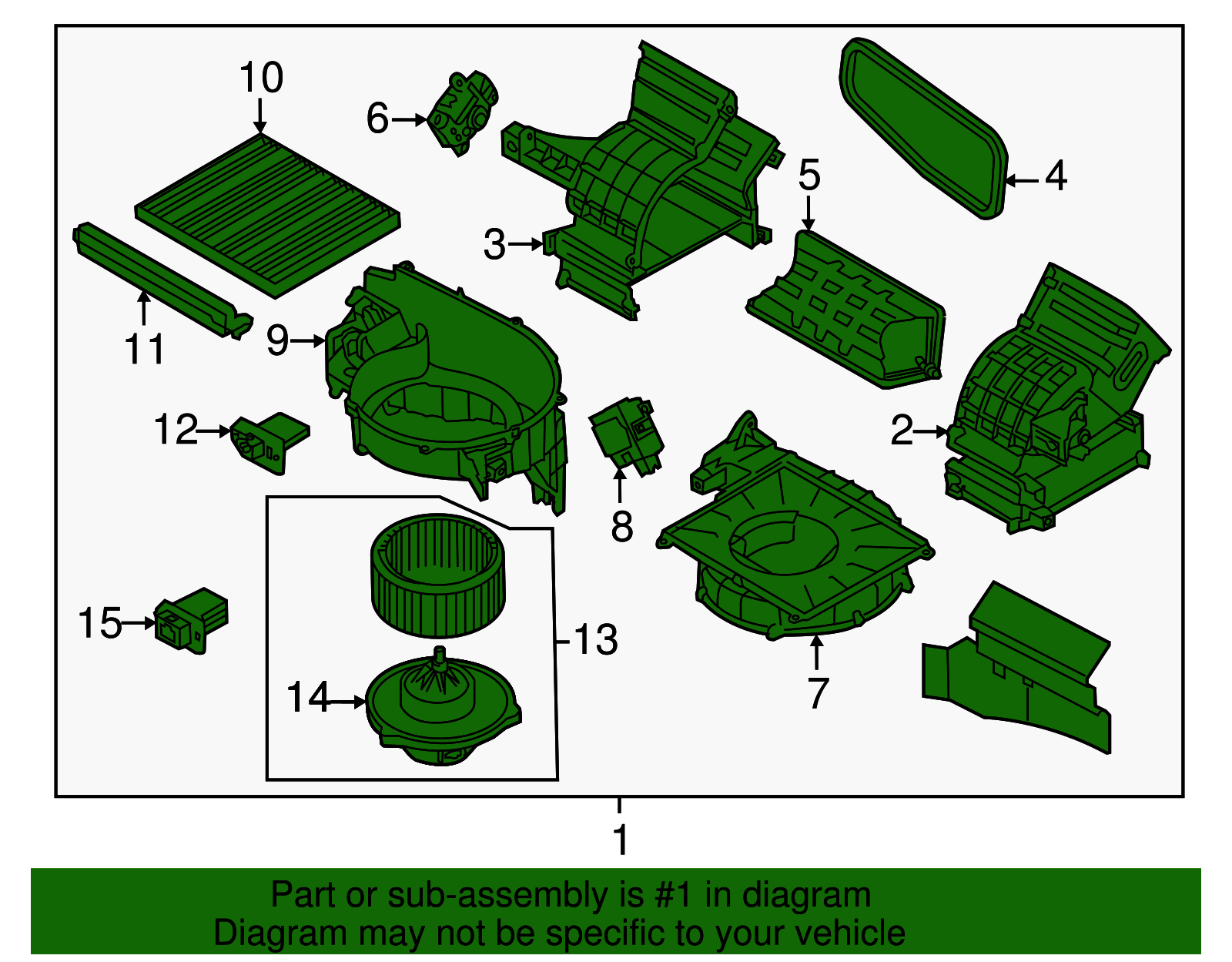 97100-2S080 - Blower Assembly 2011-2016 Kia Sportage | Kia.Parts Store