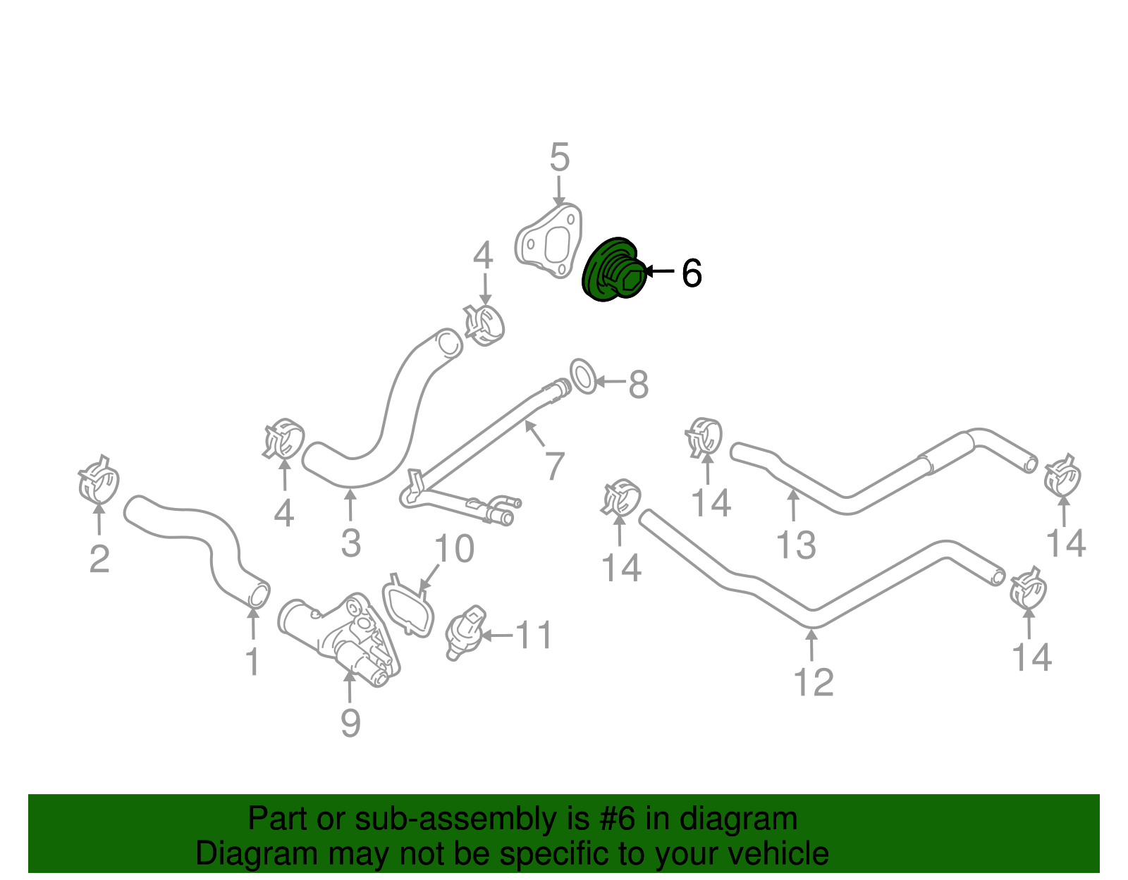 2009-2013 Suzuki | 2009-2013 Suzuki - Thermostat | 17670-63J00 | World ...