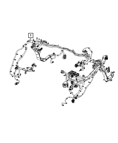 Wiring, Headlamp to Dash for 2025 Ram 1500 | OEM Parts Online