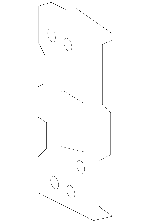 2007-2014 Toyota Front Plate 57119-52020 | Discount Parts Monster