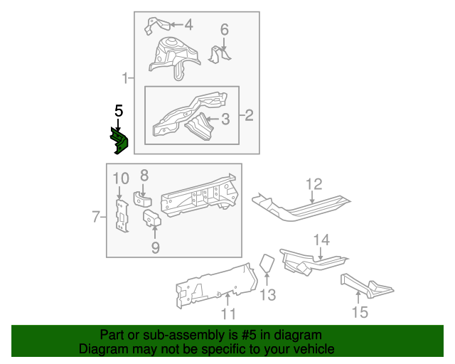 53714-52040 - Extension - 2007-2012 Toyota Yaris | Boch Toyota South