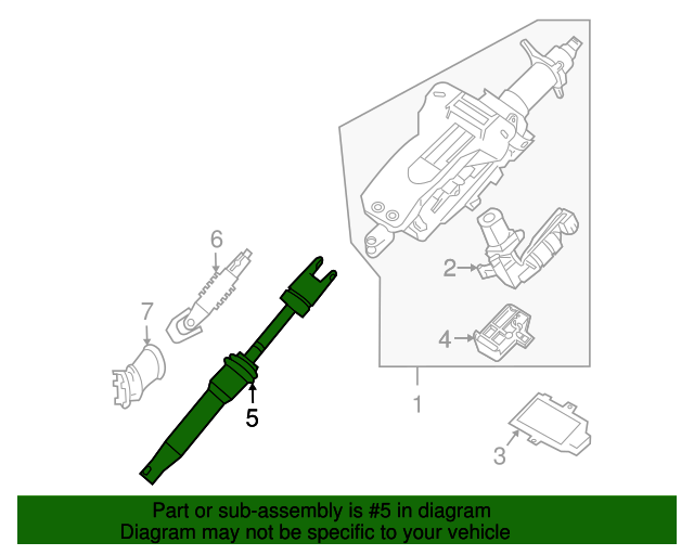 Genuine BMW 32-30-6-757-495 | Lower Joint Assembly | FREE Shipping on ...