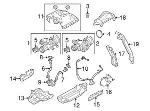 2012-2014 BMW Turbocharger Oil Line 11-42-7-634-679 | AutoNationParts.com