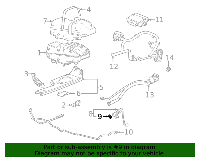 2020-2023 GM Exhaust System Front Gasket 12671767 GM | GMPartsDirect.com
