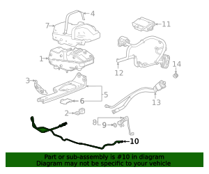 2020-2024 GM Emission Reduction Fluid Exhaust Front Pipe Injector ...