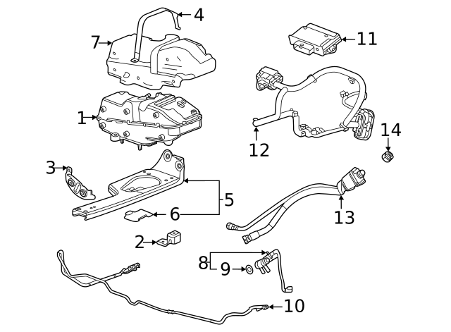 85514348 - Reductant Control Module 2020-2024 GM | Chevrolet Parts Direct