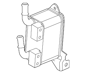 2020-2024 GM Automatic Transmission Fluid Cooling Heat Exchanger ...