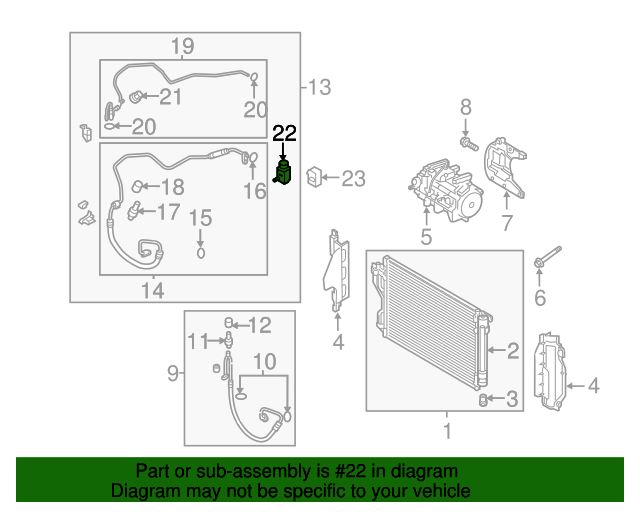 97626-4R000 - Expansion Valve - 2011-2017 Hyundai | World OEM Parts Hyundai