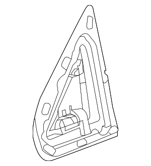 2014-2020 GM Mirror Assembly Gasket 22919768 | GMPartsDirect.com