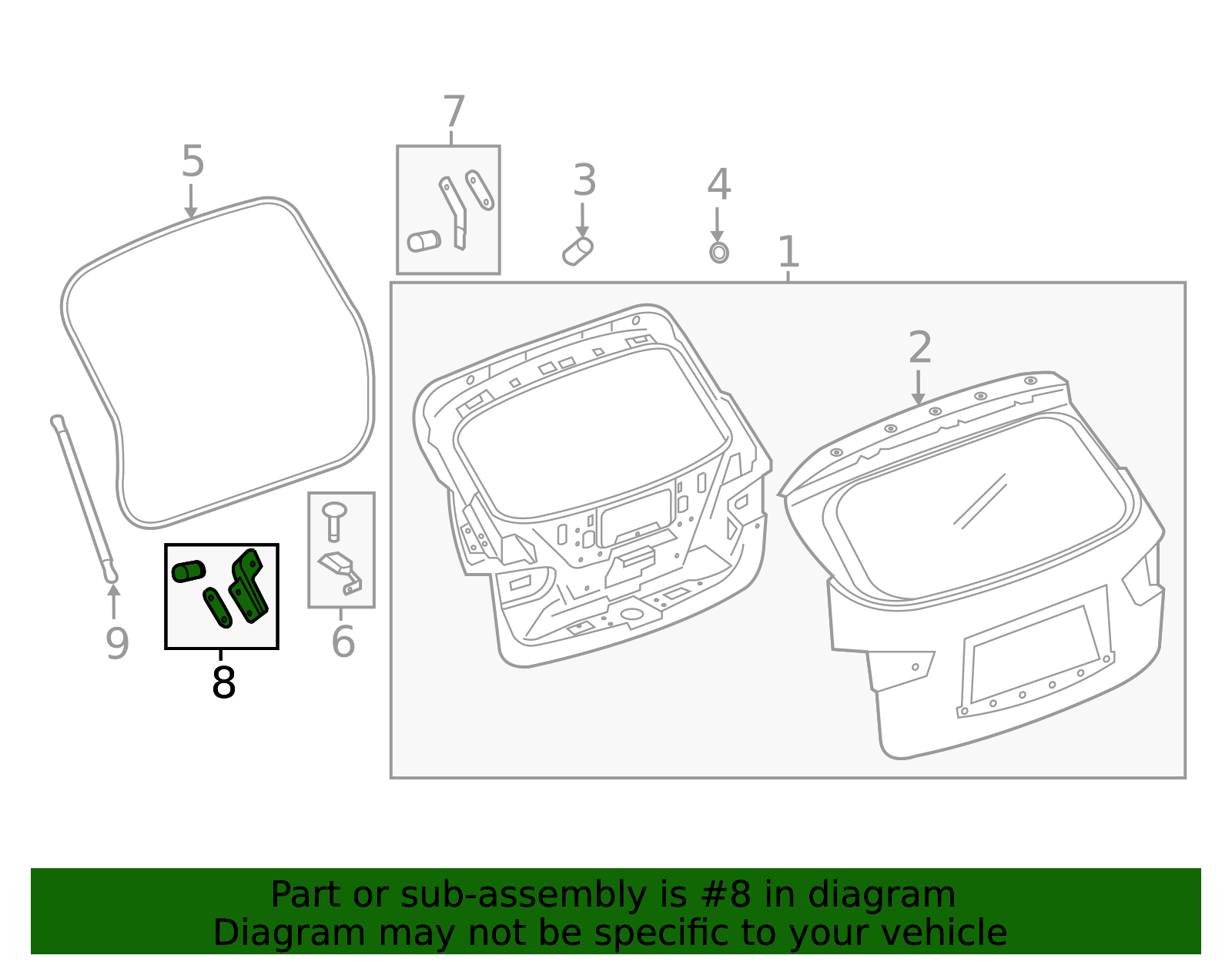 2013-2020 Nissan Pathfinder Lower Bracket 90476-3KA0A | Parts Nissan of ...