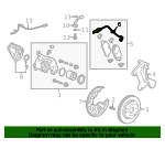 2019-2025 GM Rear Disc Brake Pad Wear Sensor 84688287 GM ...