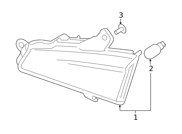 2020-2021 Kia Telluride Backup Lamp - Driver's Side (LH) 92403-S9000 ...